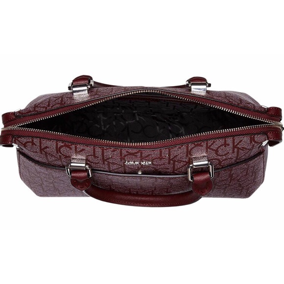 Calvin Klein | Bags | Calvin Klein Raelynn Signature Satchel In ...
